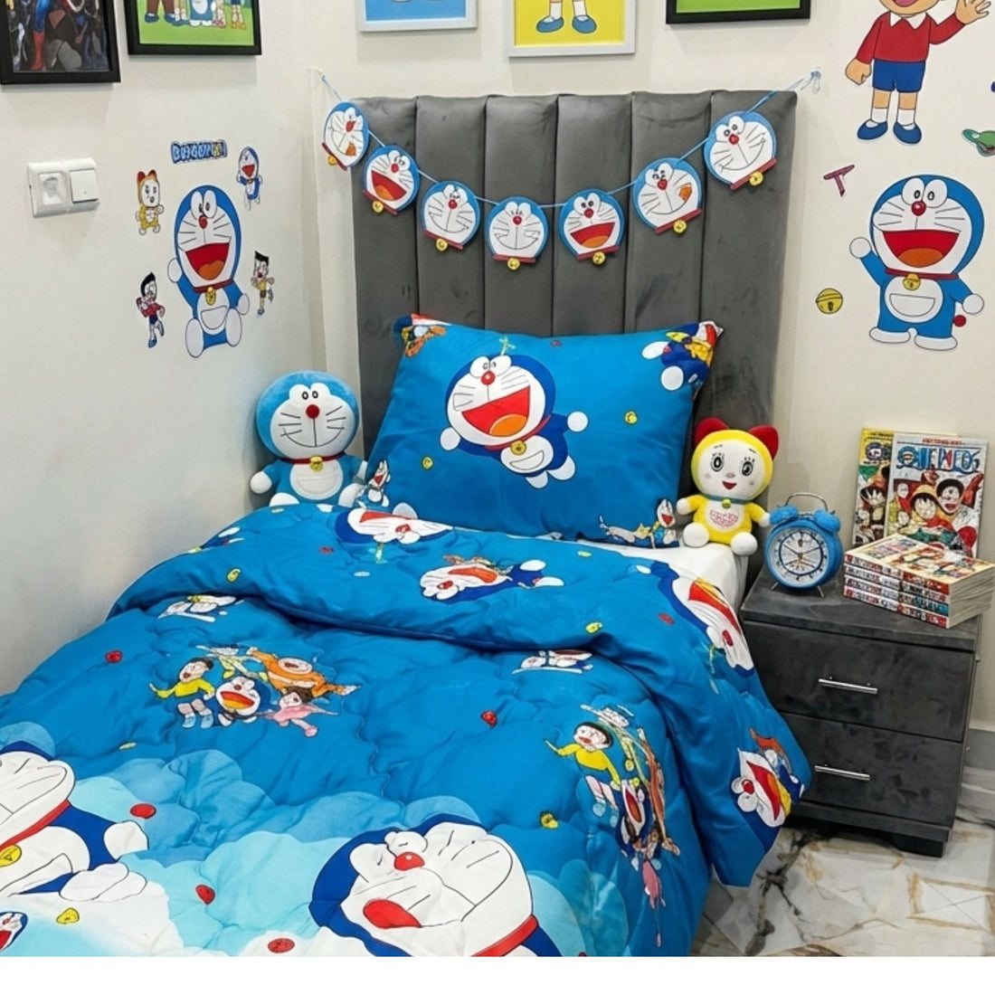 Couette Bleue – Doraemon – Boutique Horizontale